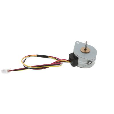 China 25mm 12V Stepper Motor 25BY412L with 7.5° Step Angle and 15mm Thickness for Robotics and Medical Devices for sale