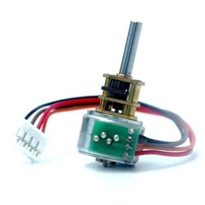 China 15BY45-G 15mm Stepper Motor with 12×10mm Gearbox - 2:1 to 1000:1 Ratios, 5V DC, 3mm Output Shaft for sale