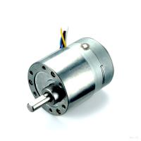 China GM37-35BY 35mm Stepper Motor with 7.5° Step Angle, 300mN.m Torque, and 5-24V DC Operation for Industrial Automation for sale