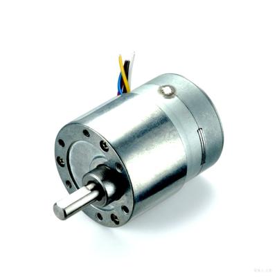 China GM37-35BY 35mm Stepper Motor with 7.5° Step Angle, 300mN.m Torque, and 5-24V DC Operation for Industrial Automation for sale