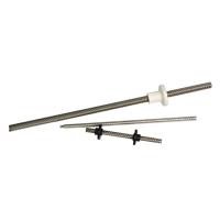 China TR8 T-Head Full Tooth Threaded Lead Screw 8mm with Copper Nut for Automated Equipment & 3D Printers for sale