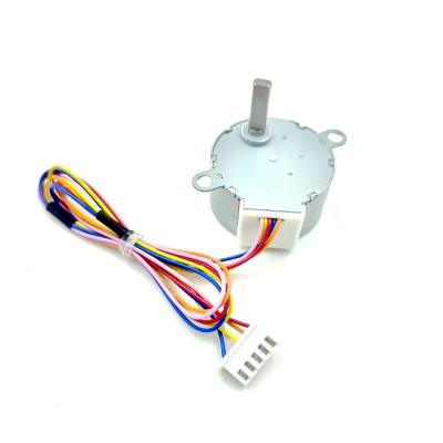 China 35mm 35BYJ46 Geared Stepper Motor 85:1 Ratio 7.5 Degree Step Angle 12V DC Bipolar 4 Phase for sale