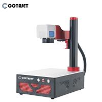 China COTAJET Portable Laser Marking Machine 20W 30W 50W 100W Expiry Date Coding Machine for sale
