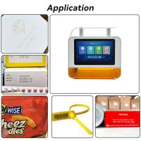 China Small Portable Fiber Laser Marker Machine Handheld Laser Engraving Machine for sale