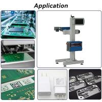 China Metal Fiber Laser Marking Machine 20W 30W 50W 100W For Pipe for sale