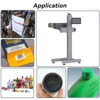 China PET Bottle CO2 Laser Marking Machine 0-130m/min With Laser Coder for sale