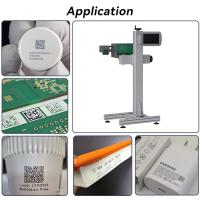 China Industrial UV Laser Printer Machine , UV Flying Laser Marking Machine for sale