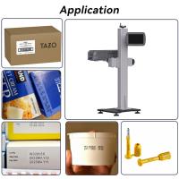 China 30W-60W CO2 Laser Marking Machine For Production Line Bottle Coders for sale