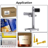 China CO2 Fly Laser Marking Machine 30W 40W 60W For Electronics / Pharmaceuticals for sale