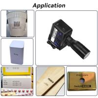 China Portable Handheld Inkjet Printer Machine , Handheld Inkjet Batch Coding Machine for sale