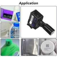 China Portable Handheld Inkjet Printer Machine , Handheld Inkjet Batch Coding Machine for sale