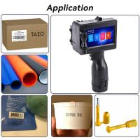China Lightweight Portable Handheld Inkjet Barcode Printer , Handheld Mobile Inkjet Printer for sale
