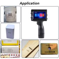 China Lightweight Portable Handheld Inkjet Barcode Printer , Handheld Mobile Inkjet Printer for sale
