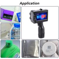 China Lightweight Portable Handheld Inkjet Barcode Printer , Handheld Mobile Inkjet Printer for sale