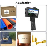 China ABS / Metal Handheld Barcode Printer , Portable Hand Barcode Printing Machine for sale
