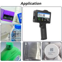 China ABS / Metal Handheld Barcode Printer , Portable Hand Barcode Printing Machine for sale