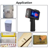China Portable Handheld Inkjet Printer Gun , Portable Inkjet Printer Label Printer With Data Matrix GS1 for sale
