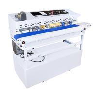 China CSM-810 Vertical Band Sealer Laser Coder Foil Film Food Packaging for sale