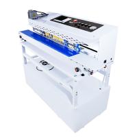 China CSM-810 Vertical Band Sealer Laser Coder Foil Film Food Packaging for sale