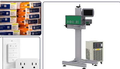 China CL600B CO2 Flying Laser Marking Machine Films Foils Flexibility Simple for sale