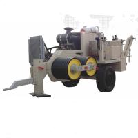 China SA-YQ90 90KN steel Cable Tensioners Hydraulic Puller With Diesel Engine for sale