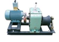 China 3 Ton Capacity Cable Winch Puller with 220V Electric Engine and 7 m/min Pulling Speed for Power Construction for sale