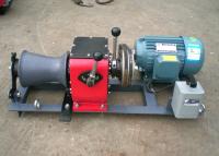 China 1 Ton Cable Winch Puller Machine With 220 or 380 Volt Electric Engine for sale
