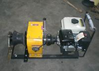 China High Speed Gasoline Cable Winch Puller With Shaft Transmission for sale