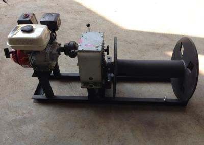 China Cable Winch Puller 3 Ton Gas Engine Powered Cable Drum Winch for Hoisting for sale
