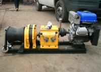 China 5 Ton Fast Line Speed Cabel Capstan Winch With Yamaha Gasoline Engine for sale