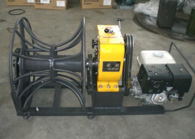 China 5 Ton Honda Petrol Engine Powered Cable Pulling Winch Machine for sale