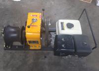 China Petrol Engine Powered 5 ton winch machine / gasoline powered winch for sale