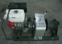China Cable Winch Puller For 5 Ton Petrol Engine Powered Fast Speed Winch for sale