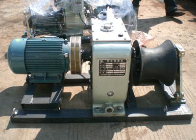 China 4 KW 5 Ton Electric Wire Rope Cable Winch Puller 220V For Cable Pulling for sale