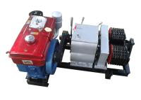 China 50 KN Pulling Force Diesel Winch for Transmission Line Construction with Heavy-Duty Alloy Steel for sale