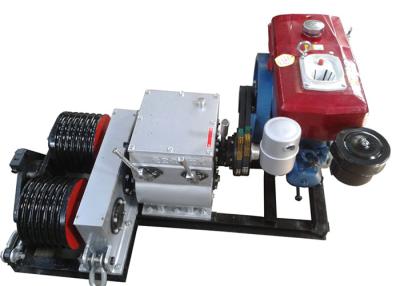 China 50 KN Pulling Force Diesel Winch for Transmission Line Construction with Heavy-Duty Alloy Steel for sale