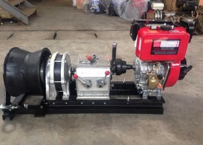 China 5 Ton Capacity Diesel Engine Powered High-Speed Wire Rope Winch for Heavy-Duty Pulling for sale