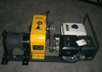 China Heavy Duty 8 Ton Petrol Engine Powered Cable Tower Machine Winch for sale