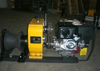 China Heavy Duty 8 Ton Petrol Engine Powered Cable Tower Machine Winch for sale