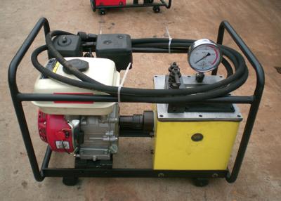 China 80Mpa High Pressure Hydraulic Oil Pump With Petrol Engine For Power Supply for sale