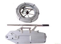 China 20 Meters Long Steel Wire Rope Hand Winch for cable pulling and lifting for sale
