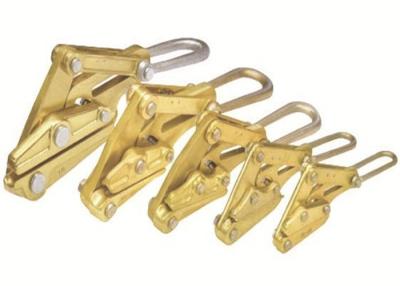 China Aluminum Alloy Self-Gripping Come Along Clamp with 10-40KN Rated Load for Conductor & Cable Grip for sale