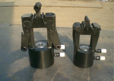 China 125-Ton Hydraulic Crimping Head with High-Strength Alloy Steel Body and Open C-Head Design for Wire Rope Crimping for sale
