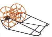 China Fast Recovering and Releasing Cable Transmission Line Stringing Tools / Wire Reel Stand for sale