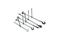 China Double Hook Wire Tightening Tool / Steel Wire Rope Turnbuckle for sale