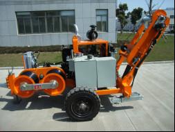 China 60KN Hydraulic Electrical Wire Puller for 220 KV Line Transmission Cable Pulling Tools for sale