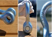China US Type Steel Drop Forged Galvanized Screw Pin Anchor Shackle for sale