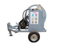 China 7.5KN Hydraulic Cable Tensioner for Stringing OPGW With 1100 mm Tension Wheel for sale