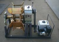 China High Efficiency 30KN Cable Winch Puller / Wire Winch With Gasoline Engine for sale