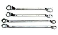 China Alloy steel Tighten bolt double ended ring spanner Convenient for sale